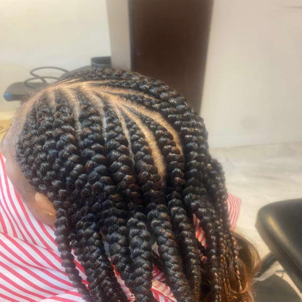 CORNROWS Braids - Mboa africain braids